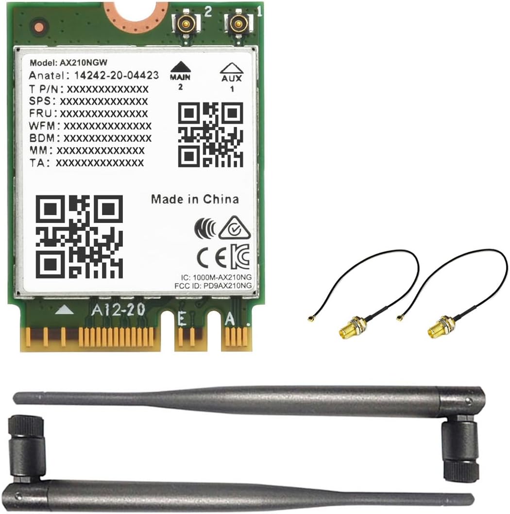 Intel Wireless-AC 9560, M.2 2230, 2X2 Ac+Bt, Gigabit, No Vpro: Amazon ...