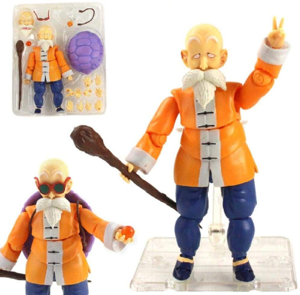 Buy Gddg Anime Statue Model Dragon Ball Z Master Roshi PVC Action ...