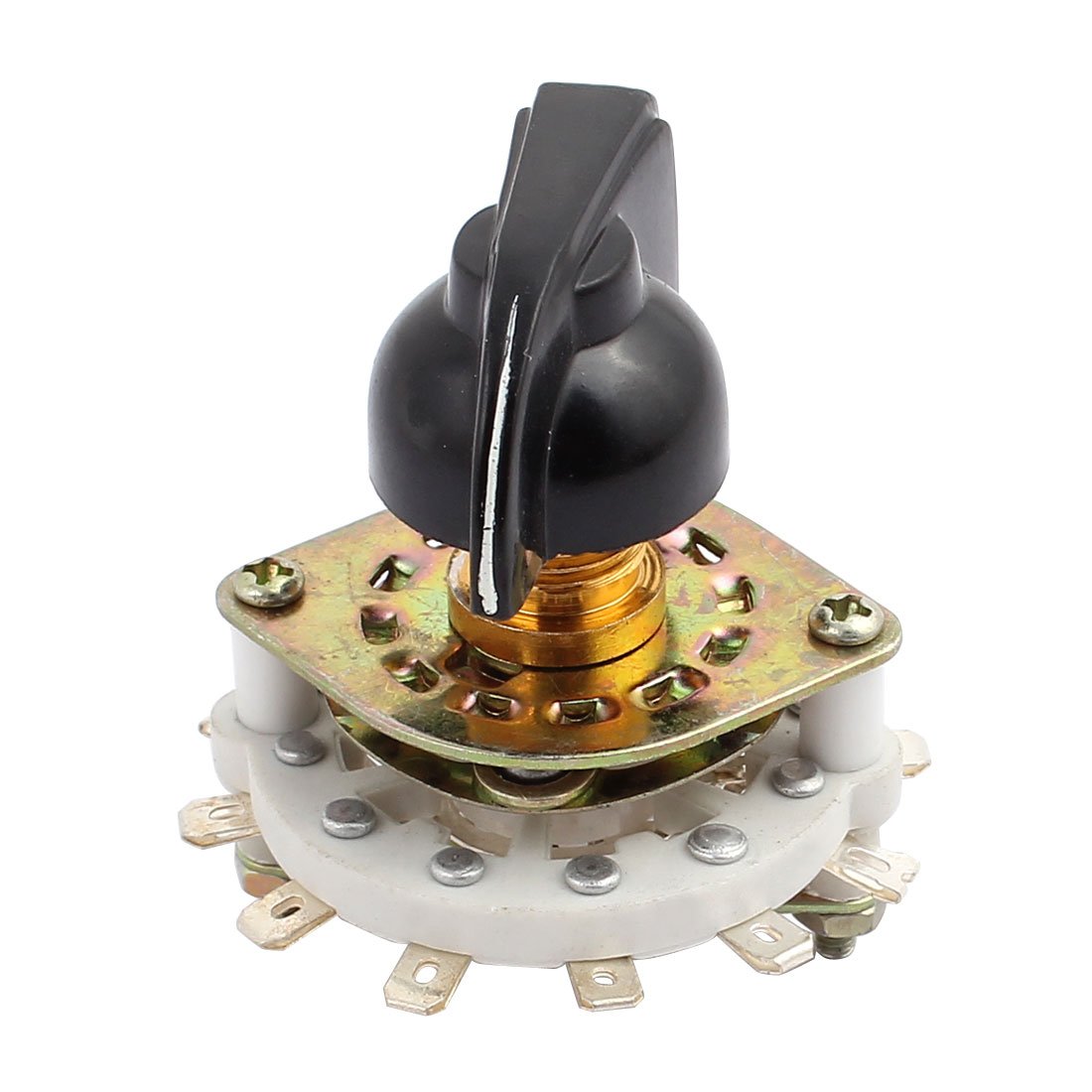 Buy IIVVERR KCZ 2 Pole 5 Position 12 Terminal Band Channel Rotary ...