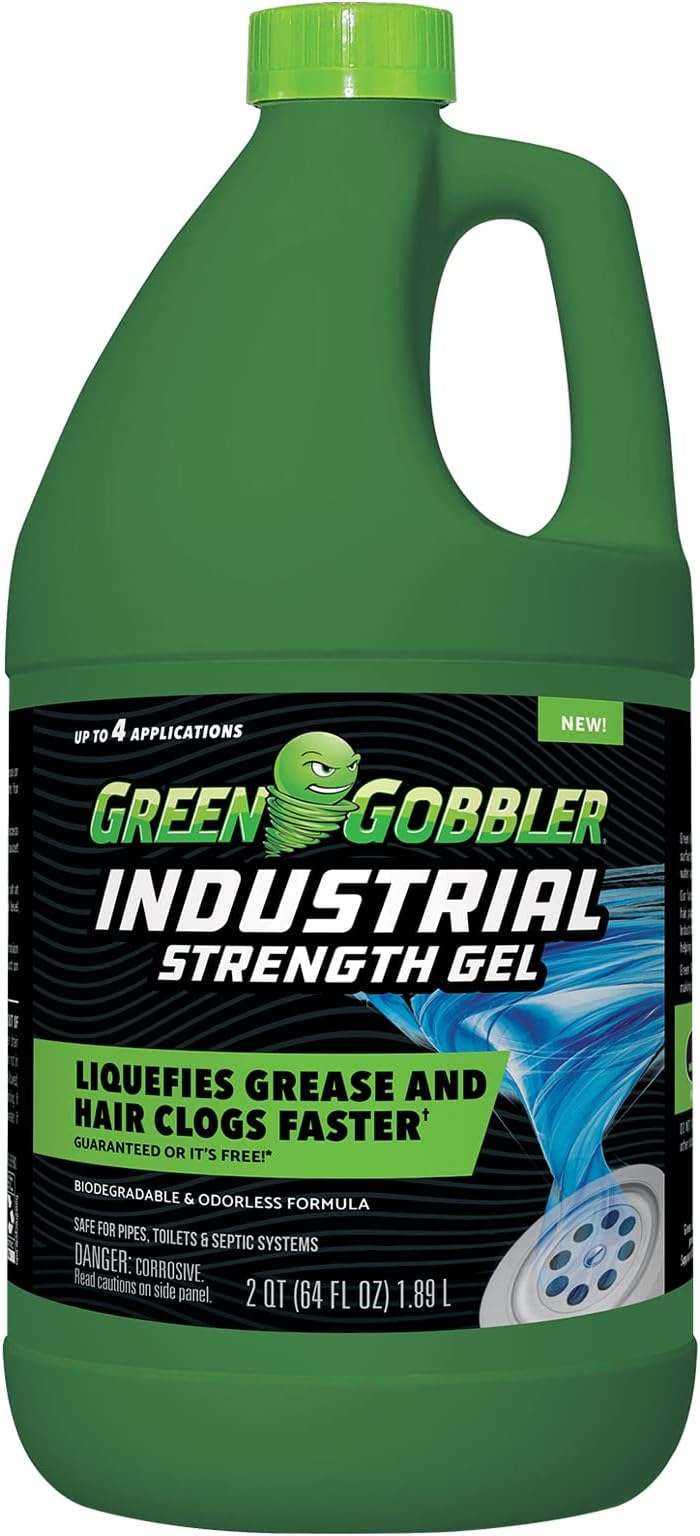 Amazon.com: Green Gobbler Industrial Strength Grease and Hair Drain ...