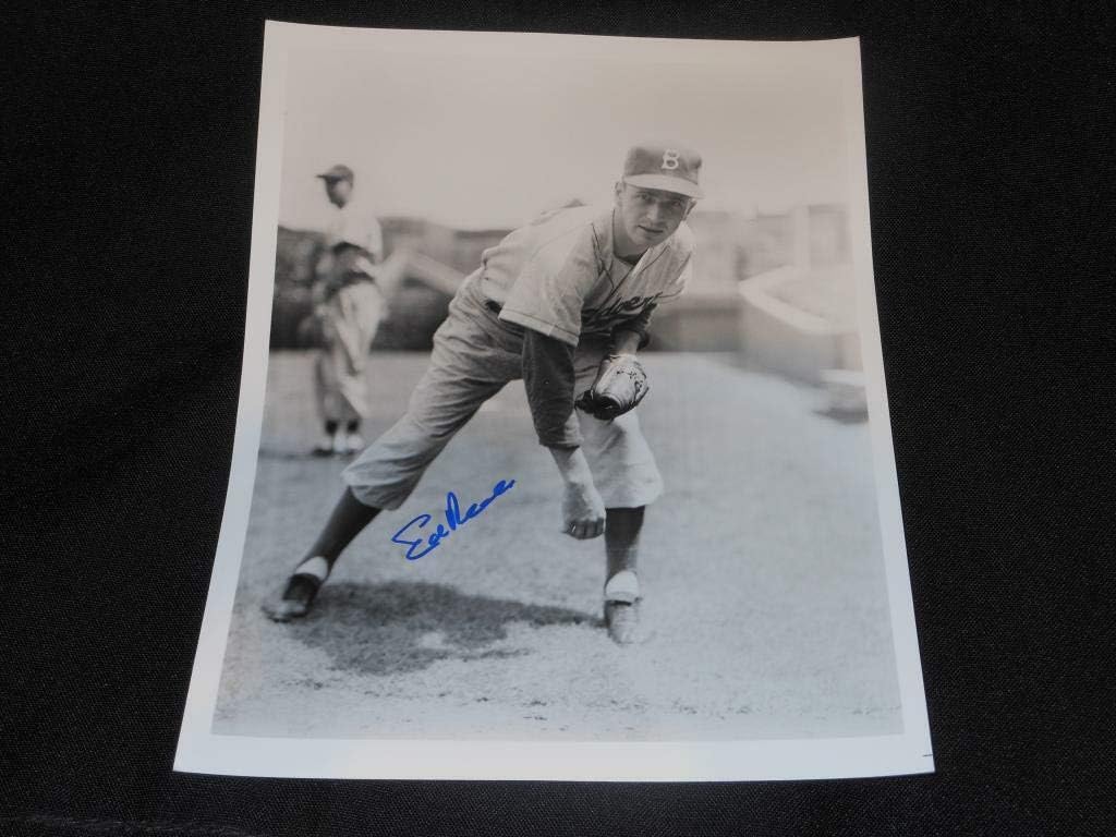 1955 Brooklyn Dodgers Ed Roebuck Signed Vintage 8x10 Autograph Photo ...