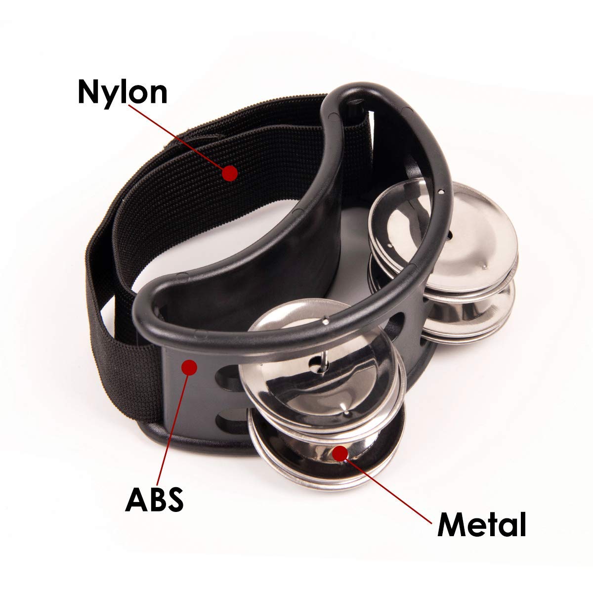 Snapklik.com : Foot Tambourine Percussion Jingle Shaker Musical ...