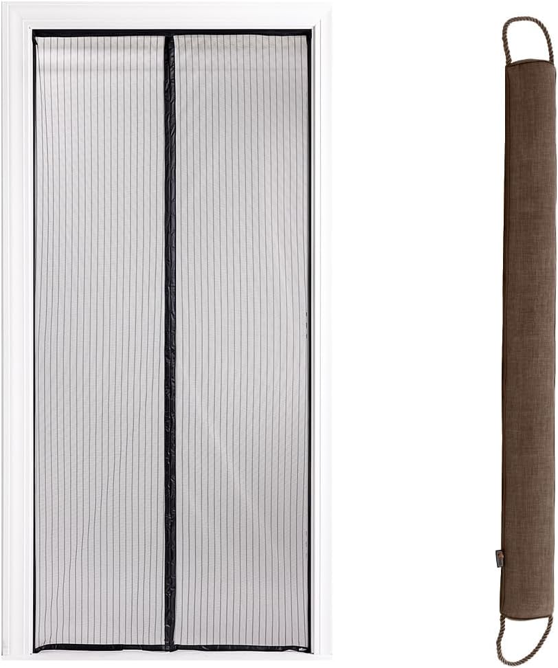 Amazon.com: Gorilla Grip Magnetic Screen Door and Door Draft Stopper ...