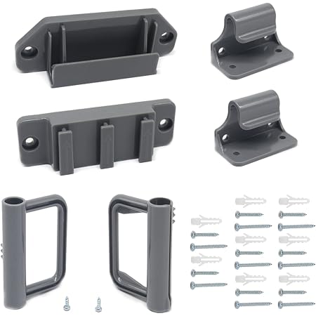 Amazon.com: Retractable Baby Gate Replacement Hardware Retractable Dog ...