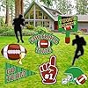 Amazon.com : Leinuosen 8 Pcs Football Yard Decorations 16 Inch Football ...