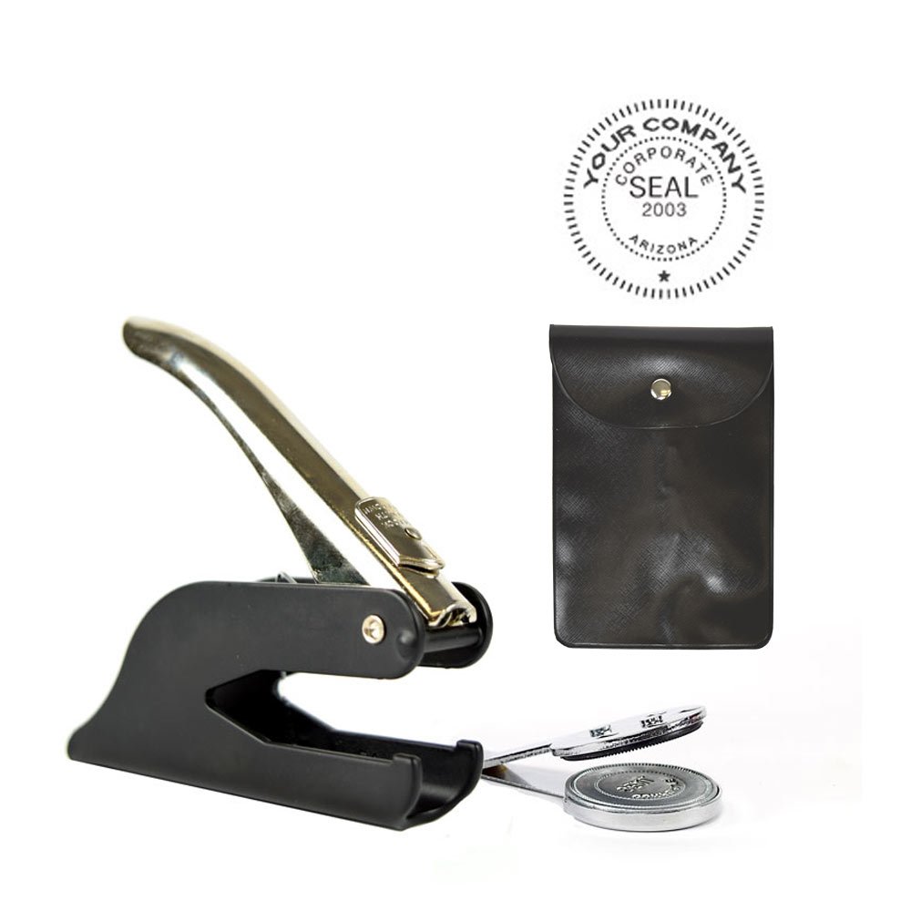 Amazon.com: Corporate Seal - Pocket Size - with Storage Pouch from ...