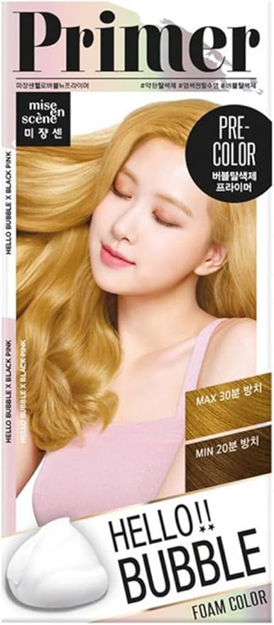 MISE EN SCENE HELLO BUBBLE HAIR DYE FORM COLOR (PRIMER) : Amazon.ca ...