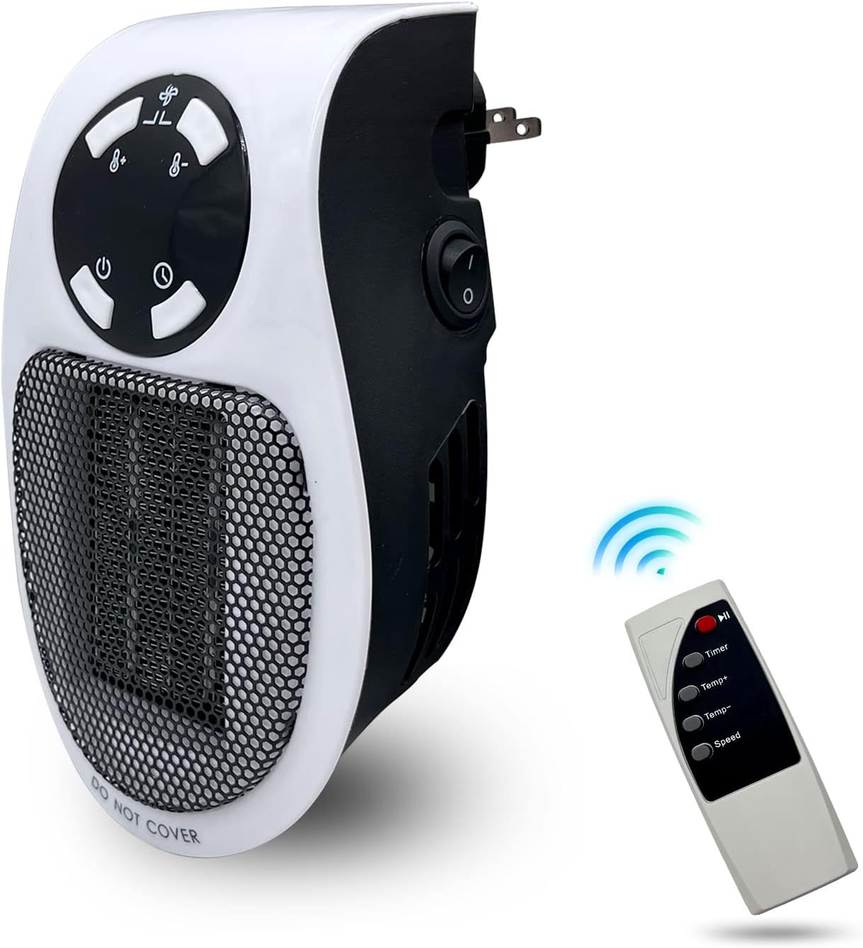 Amazon.com: YEJAHY Portable Electric Space Heater, 500W Fast Heating ...