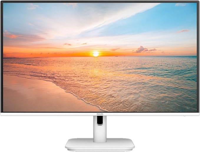 Philips 27E1N1100AW 27inch 100Hz FHD IPS Monitor, White: Monitors ...
