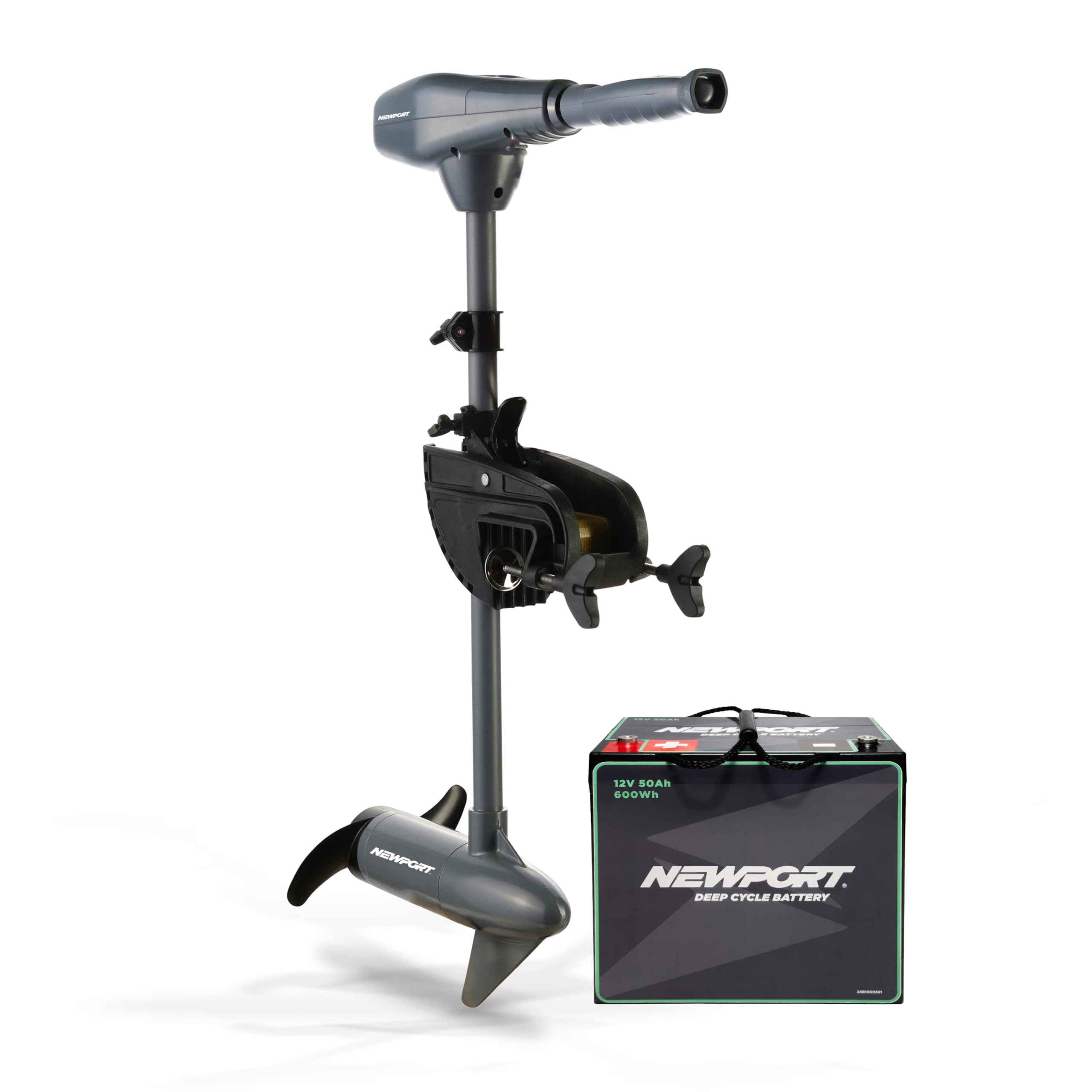 Newport Kayak 36lb Thrust Saltwater Transom Mounted Electric Trolling ...