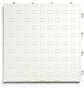 Big Floors GarageTrac Diamond, Interlocking Non-Slip Garage Flooring ...