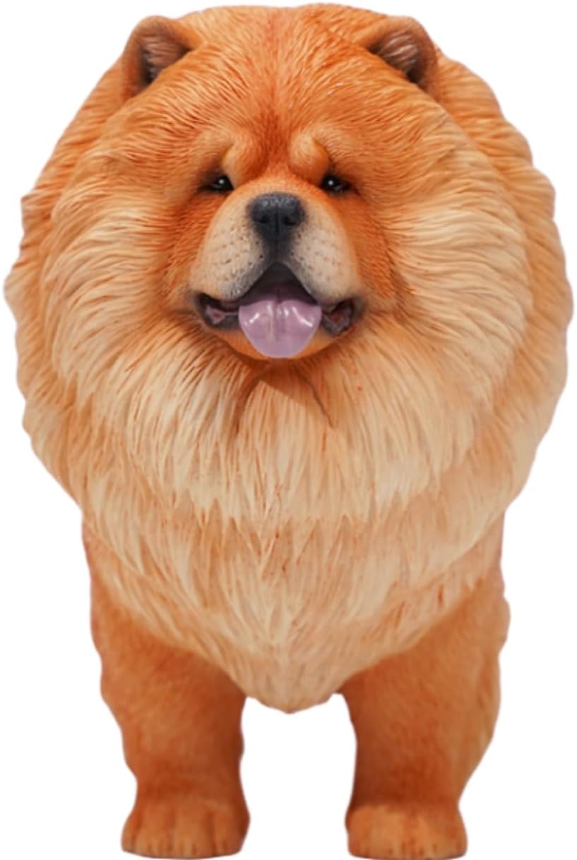 HiPlay JXK Collectible Dog Figure: Chow Chow, Expertly Hand-Painted ...
