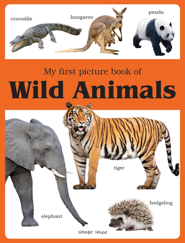 My first picture book of Wild Animals: Picture Books for Children ...
