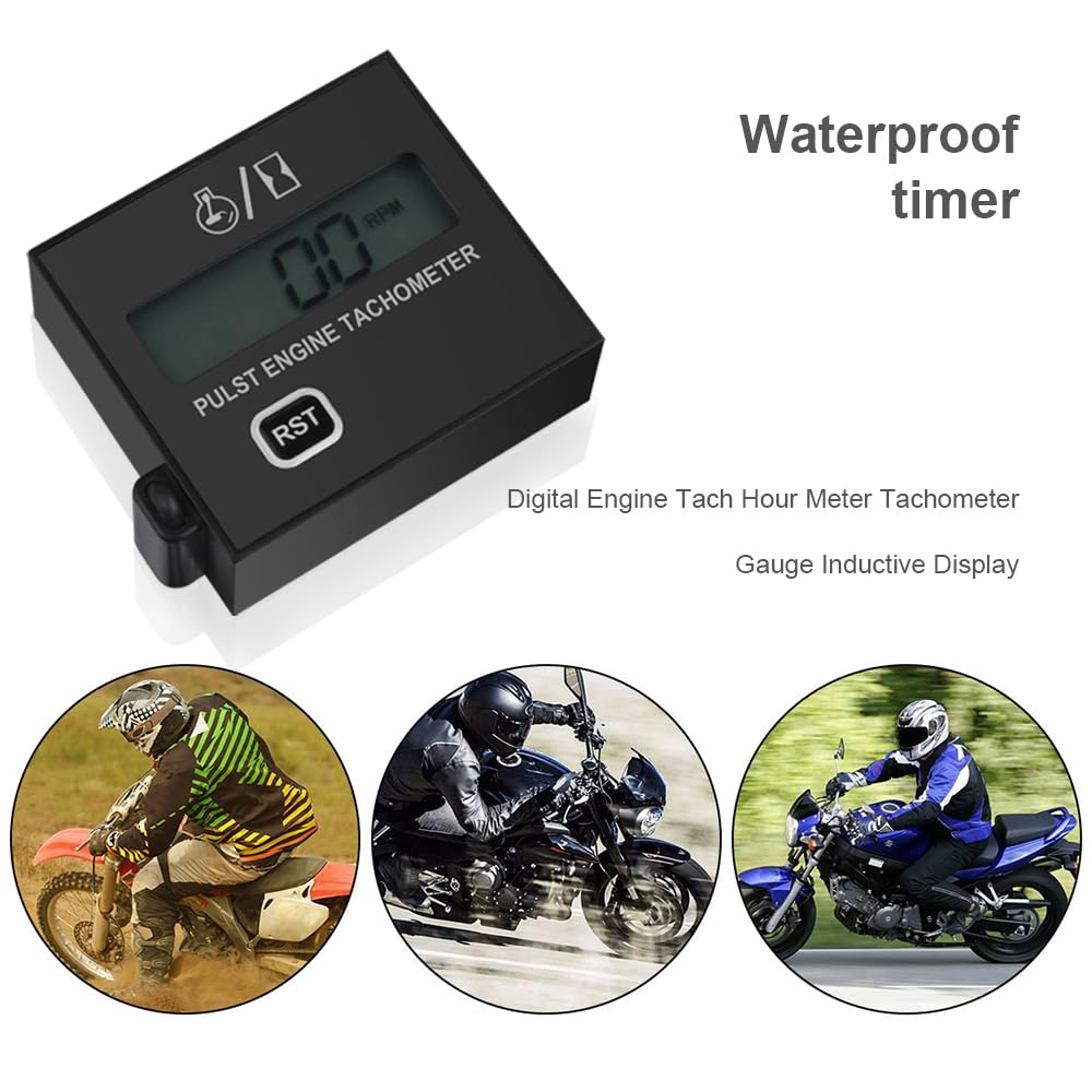 Snapklik.com : YOMTOVM Engine Tachometer, Chainsaw Tachometer For 2 & 4 ...