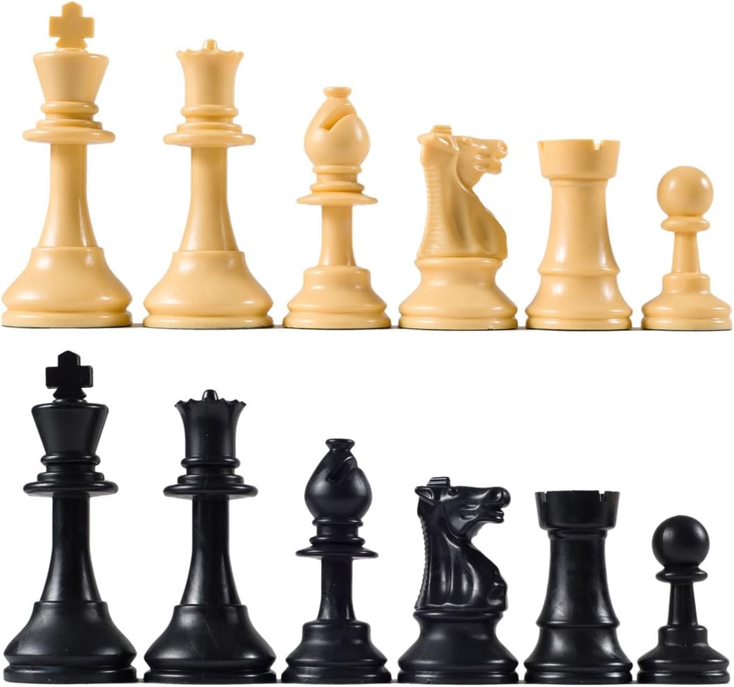Amazon.com: Quality Club Chess Pieces with 3 3/4 King : Toys & Games