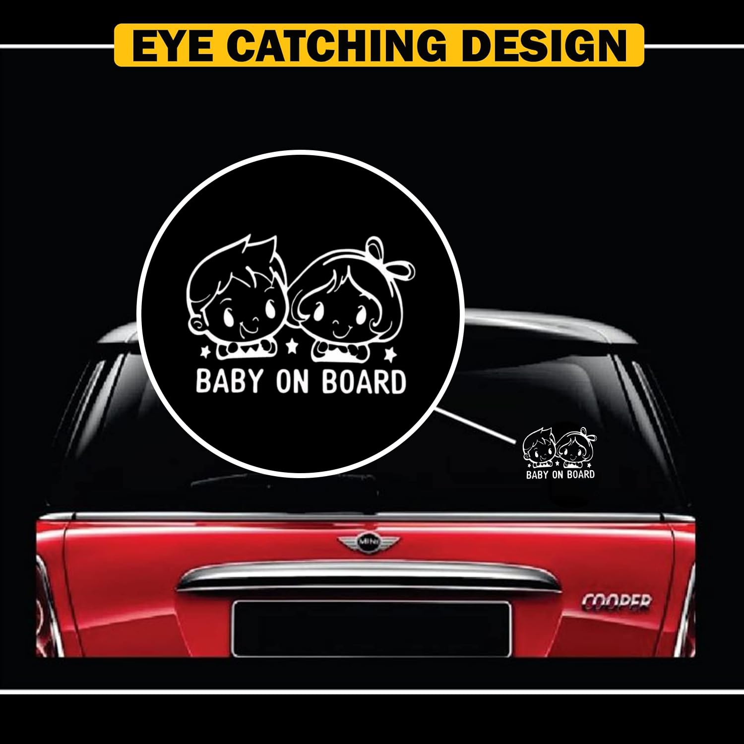 Unicorn On Board Sticker For Cars Princess On Board Car Sticker Decal ...