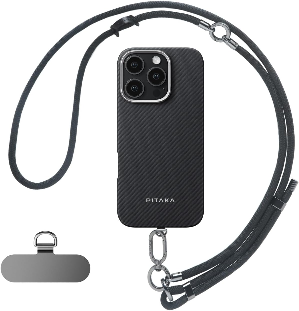 Amazon.com: Pitaka Adjustable Phone Strap - 3 Wearing Styles ...