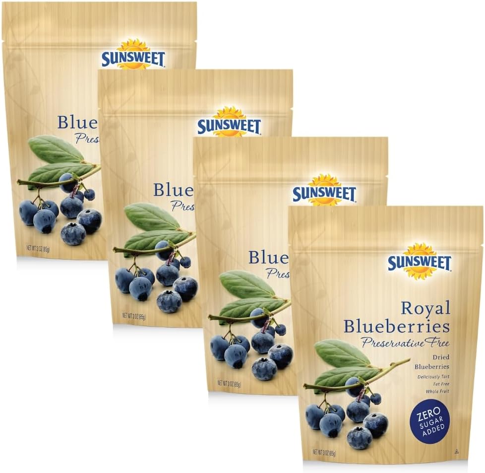 Amazon.com: Dried Blueberries No Sugar Added, 2 lbs. Blue Berries Fruit ...