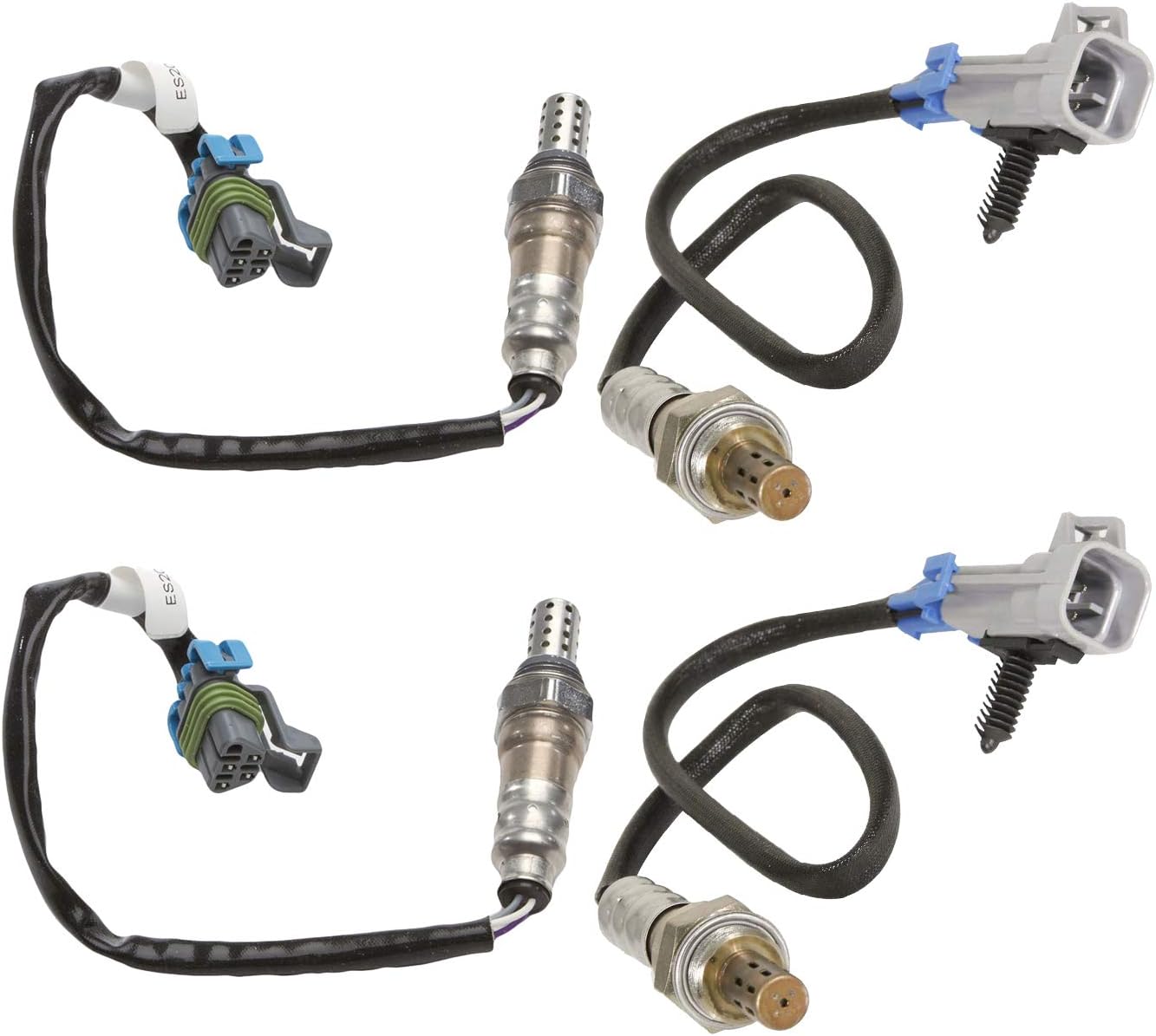 Amazon.com: MAXFAVOR 4Pcs Upstream and Downstream O2 Sensor Replacment ...