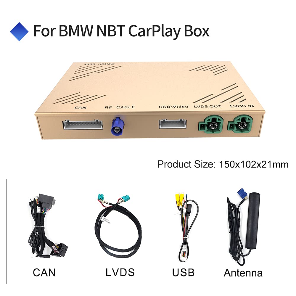 Carlinkit 2022 Retrofit Kit For Bmw Nbt System 1 2 | Desertcart South ...