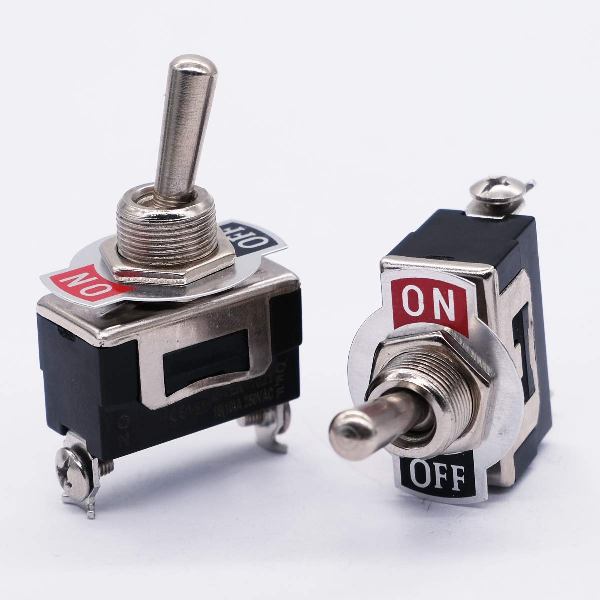 Snapklik.com : Mxuteuk 3pcs Toggle Switch ON/Off Heavy Duty Rocker ...