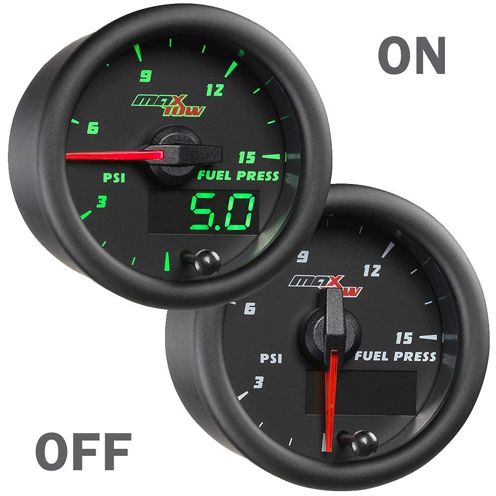Dial Vision MaxTow Double Vision Diesel Gauge Set - Boost/Pyrometer ...