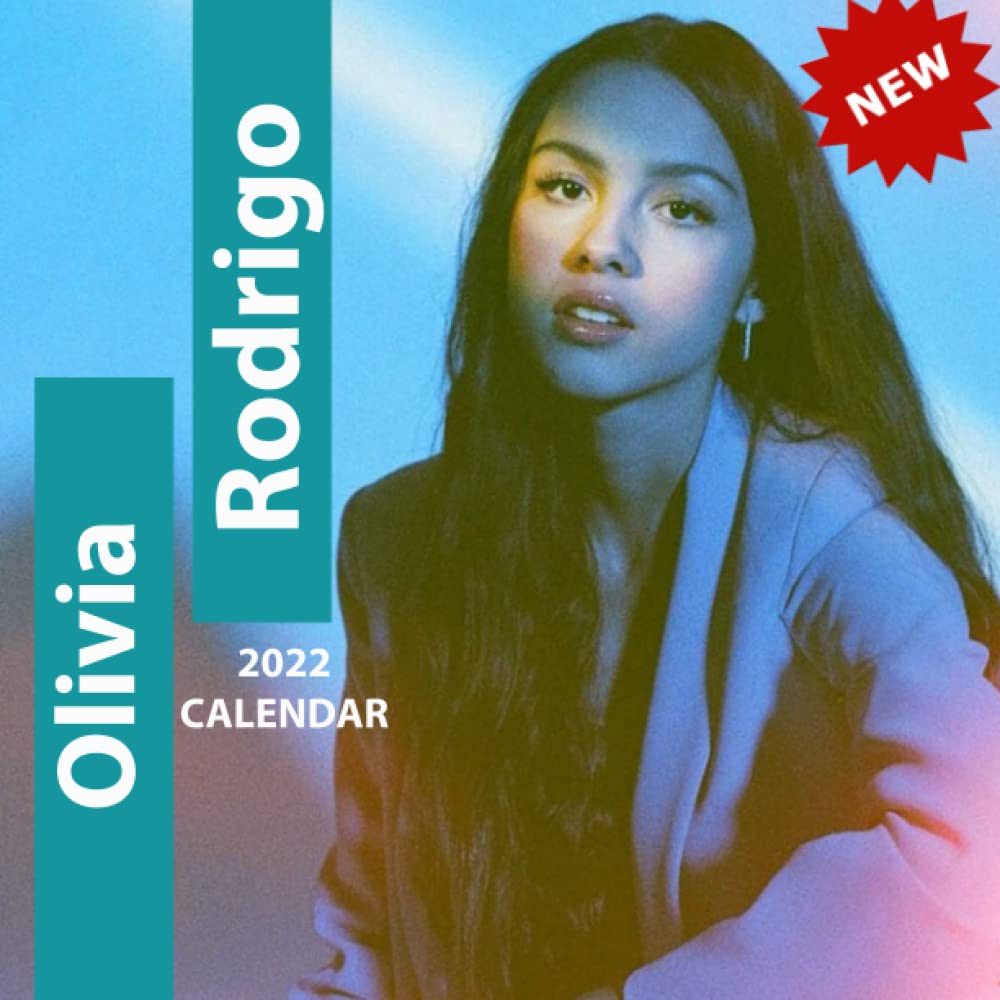 Olivia Rodrigo Calendar 2022 Olivia Rodrigo Calendar 2022 18 Month ...