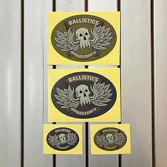 Amazon.co.jp: NEW STICKER SET BALLISTICS 4 PACK : Toys & Games