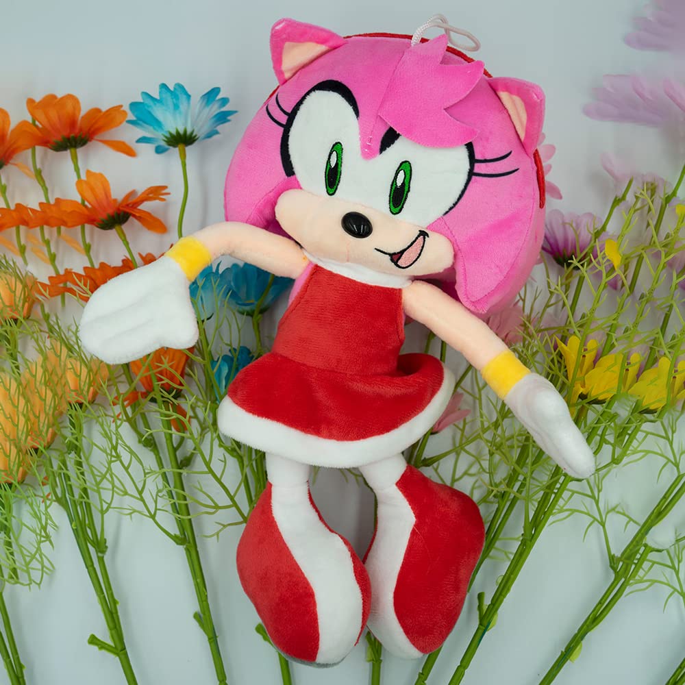 Buy CWJJ 12.1in/31cm Sonic Amy Rose Plush, Vivid Sonic Amy Rose Stuffed ...