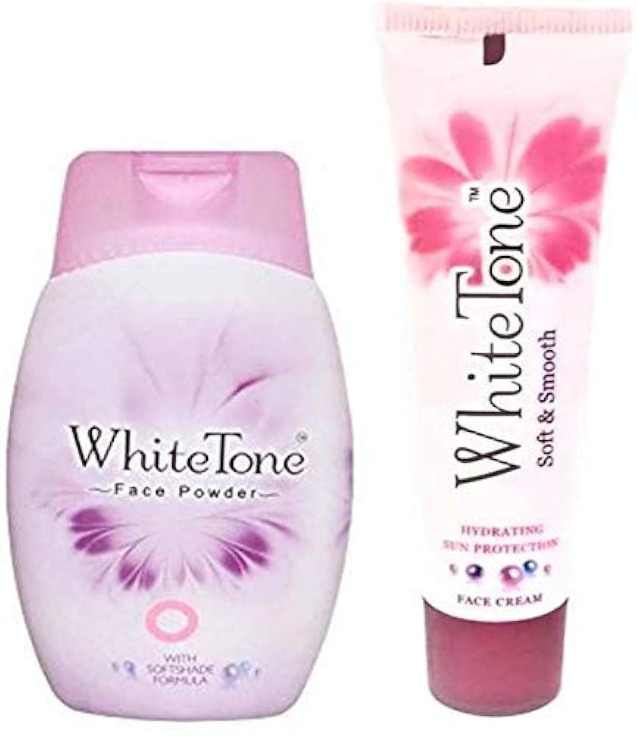 Amazon.com : White Tone Face Powder And Face Cream Combo (70G+50G ...