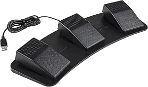 Amazon.com: PCsensor Foot Pedal PC Triple Foot Switch Programmable ...