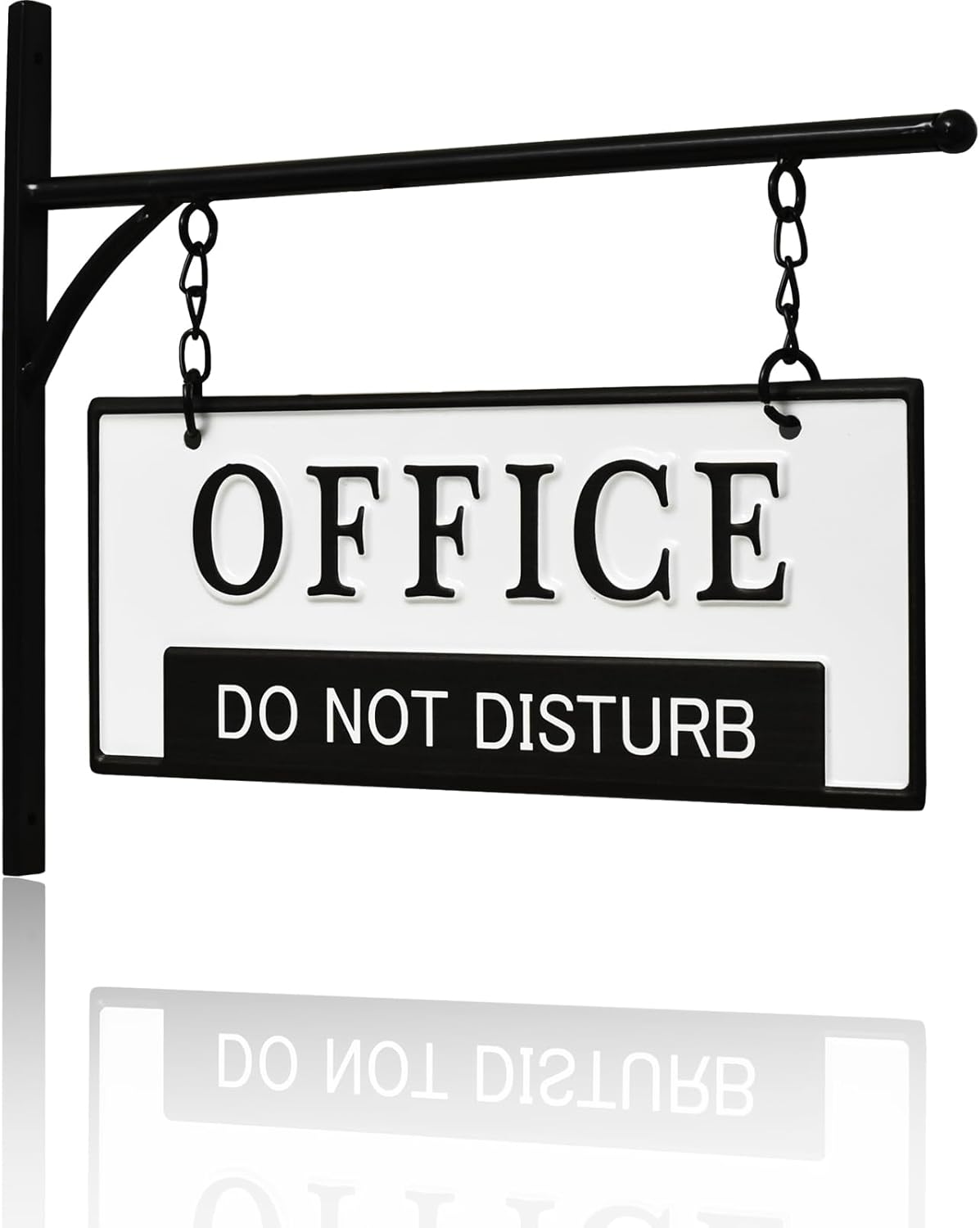 Amazon.com: EMAX HOME Wall-Mounted Metal Office Sign – Farmhouse ...