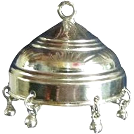 Buy Ankita Gemstones Silver Plated Chatra for God, Chatra for Mandir ...