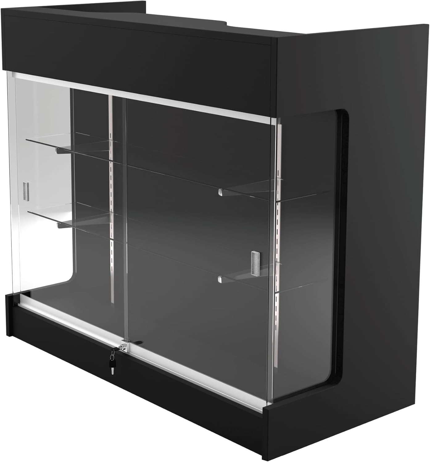 Amazon.com: 48" W x 22" D x 42" H - Retail Display Case,Ledgetop ...