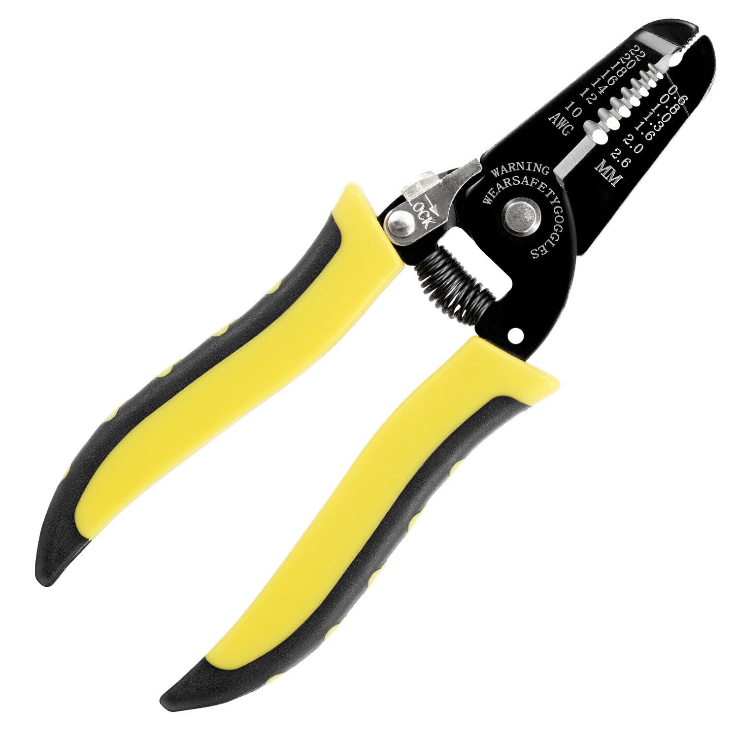 nitya Wire Stripper/Cutter Tool Clamp & Steel Wire Cable Cutter Plier Tool : Amazon.in: Home ...
