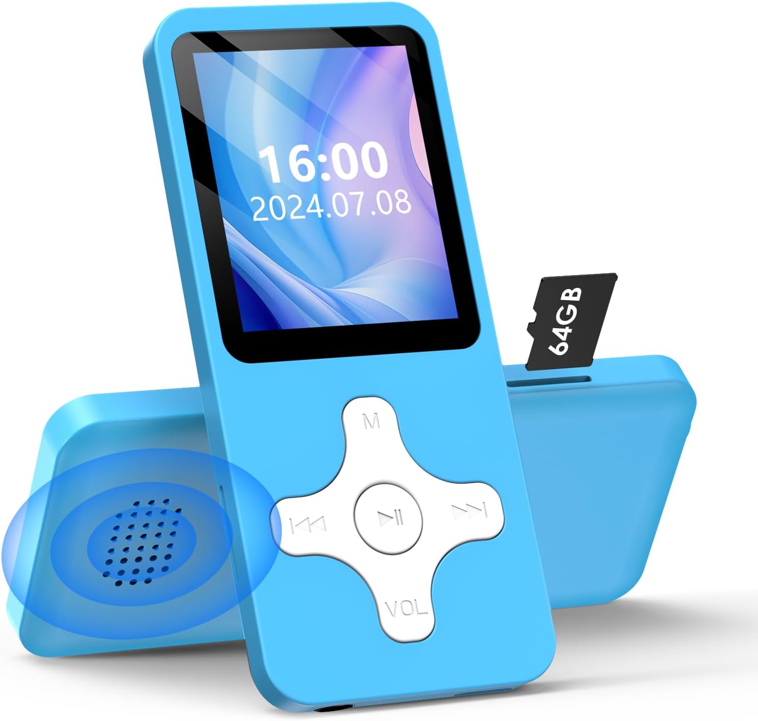 Lvcdodvd MP3 Players with Bluetooth 5.0 64GB Music Player MP3 & Digital ...