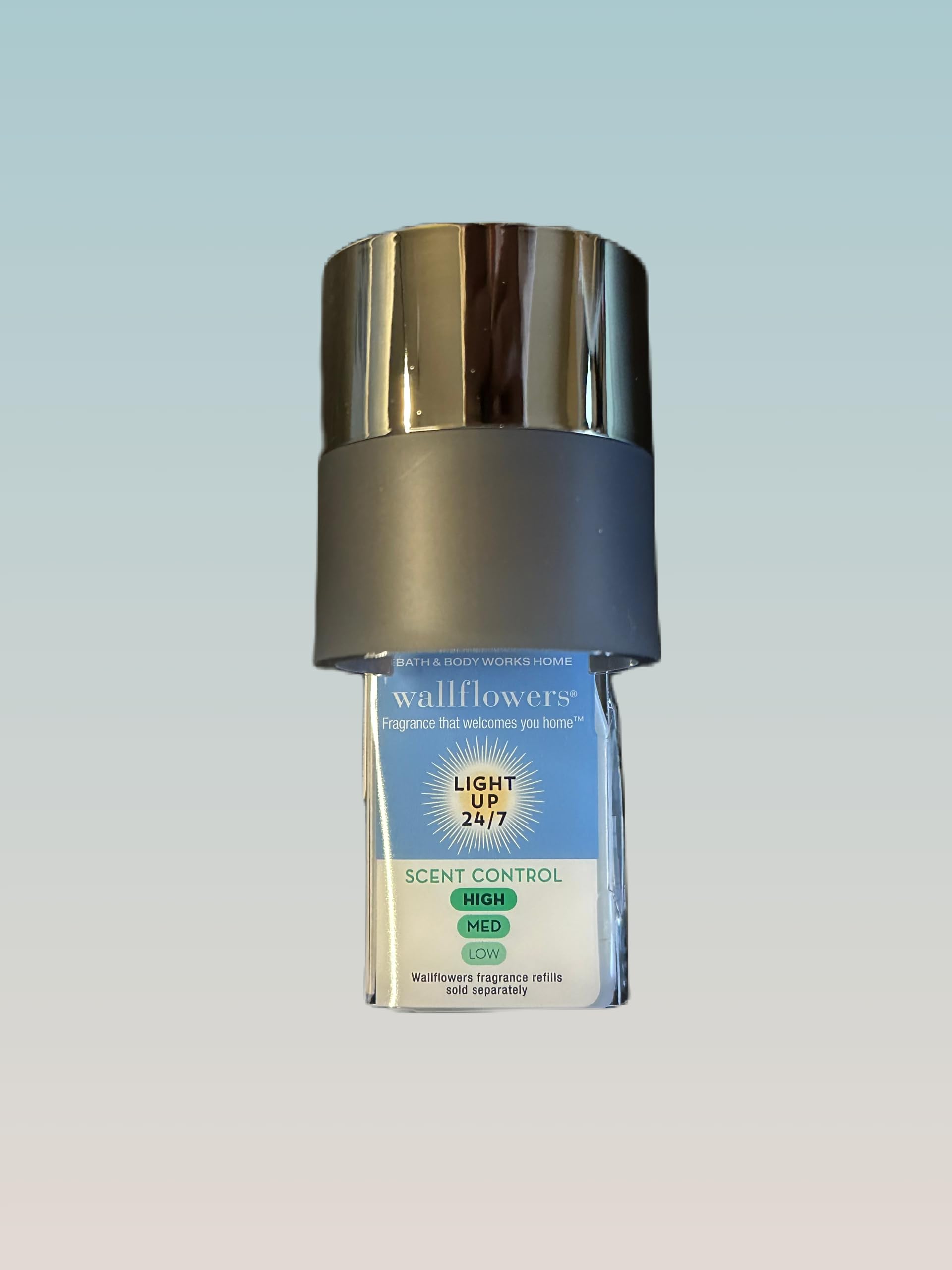 Amazon.com: 2 Toned - Black/Silver Nightlight Wallflowers Scent Control ...