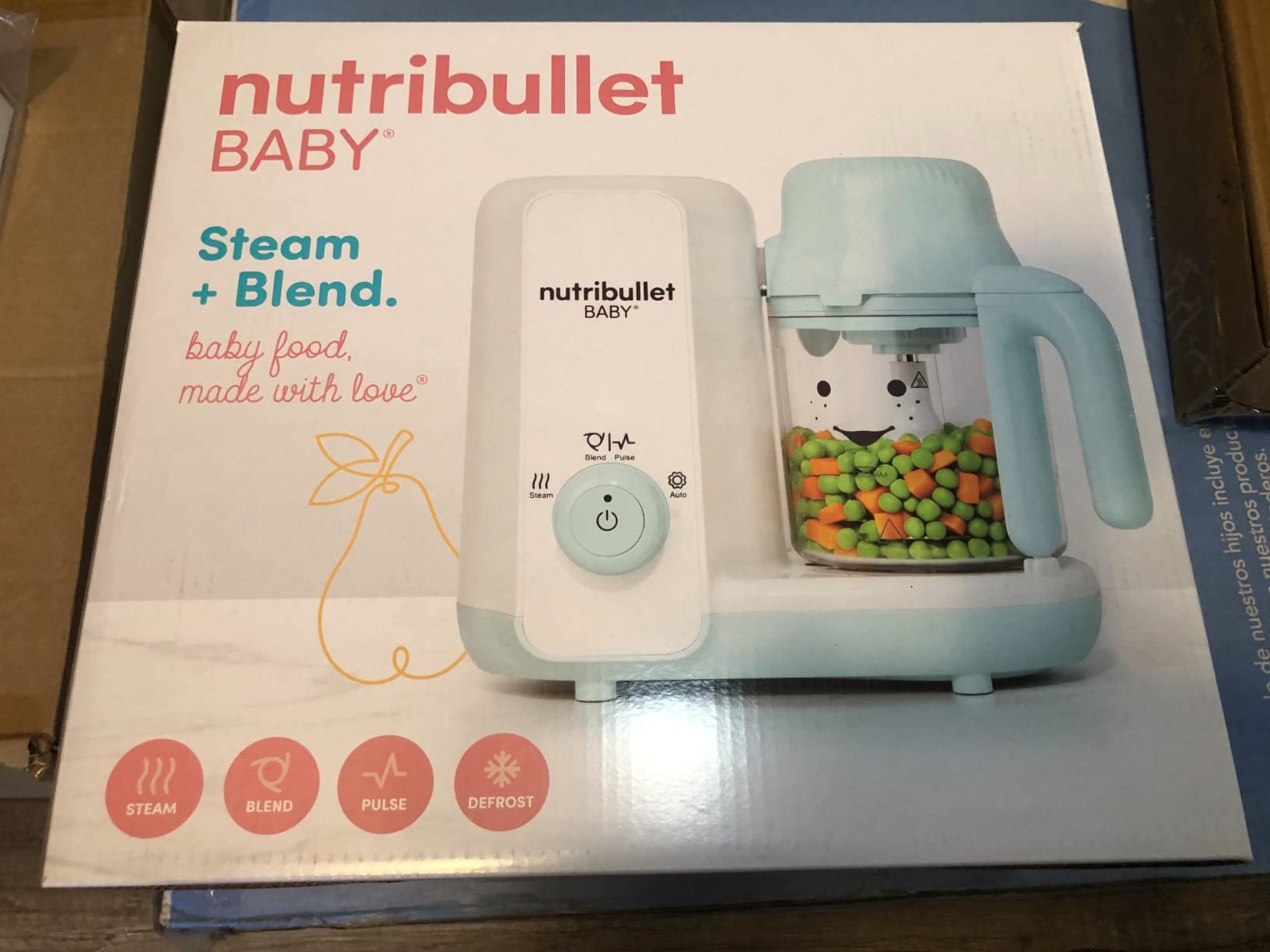$17/mo - Finance nutribullet Baby Steam + Blend, White/Blue | Buy Now ...