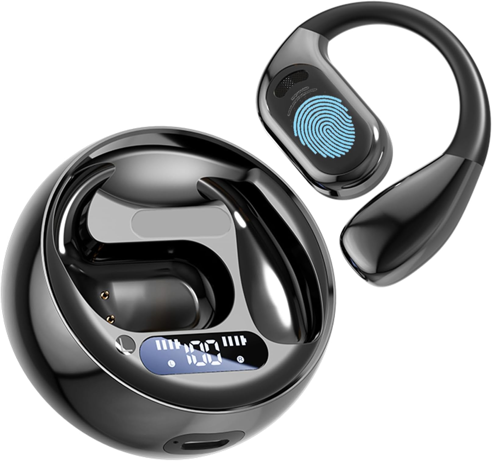 Amazon.com : M75 on Ear Translator Earbuds, Touch Control Language ...