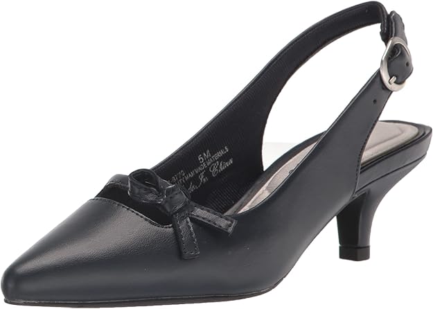 Amazon.com | Easy Street Emerin Navy | Pumps