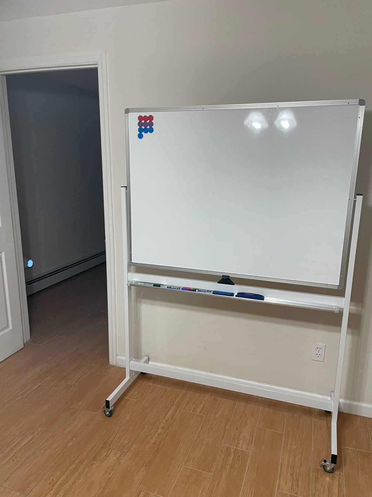 $27/mo - Finance Rolling Magnetic Whiteboard 48" X 36",Mobile ...