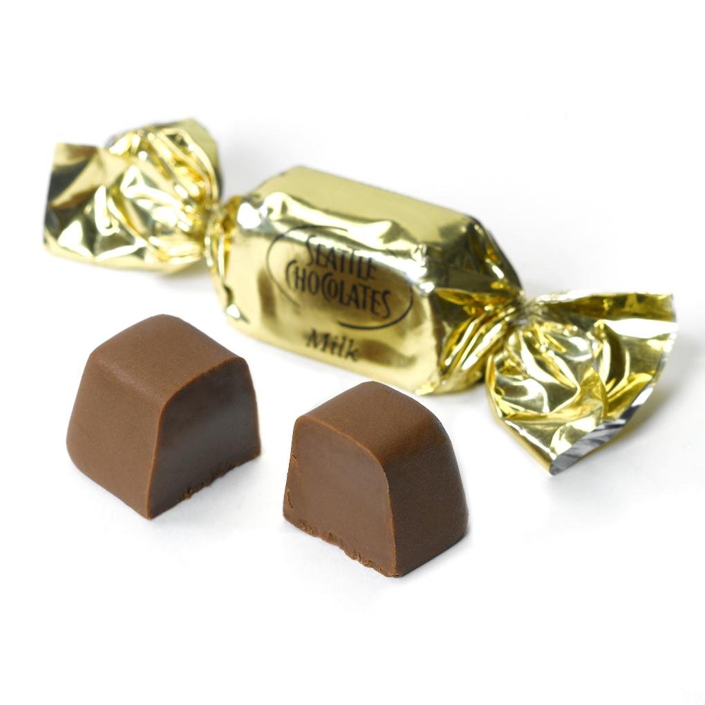 Amazon.com: Seattle Chocolates Bulk Truffles, Milk Chocolate, 5 Pound ...