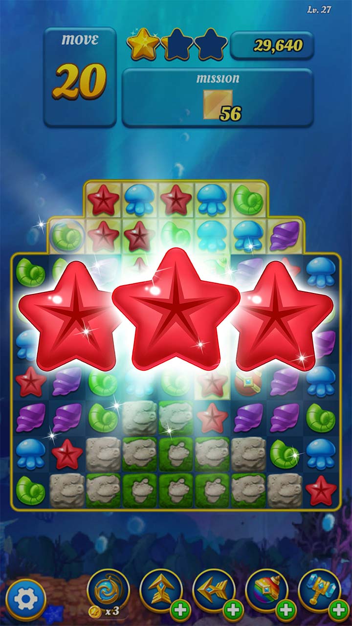 Ocean Splash Match 3: Free Puzzle Games - App on the Amazon Appstore