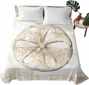 Amazon.com: Rullikatlyi Sand Dollar Coastal King Sheets - Hotel Quality ...