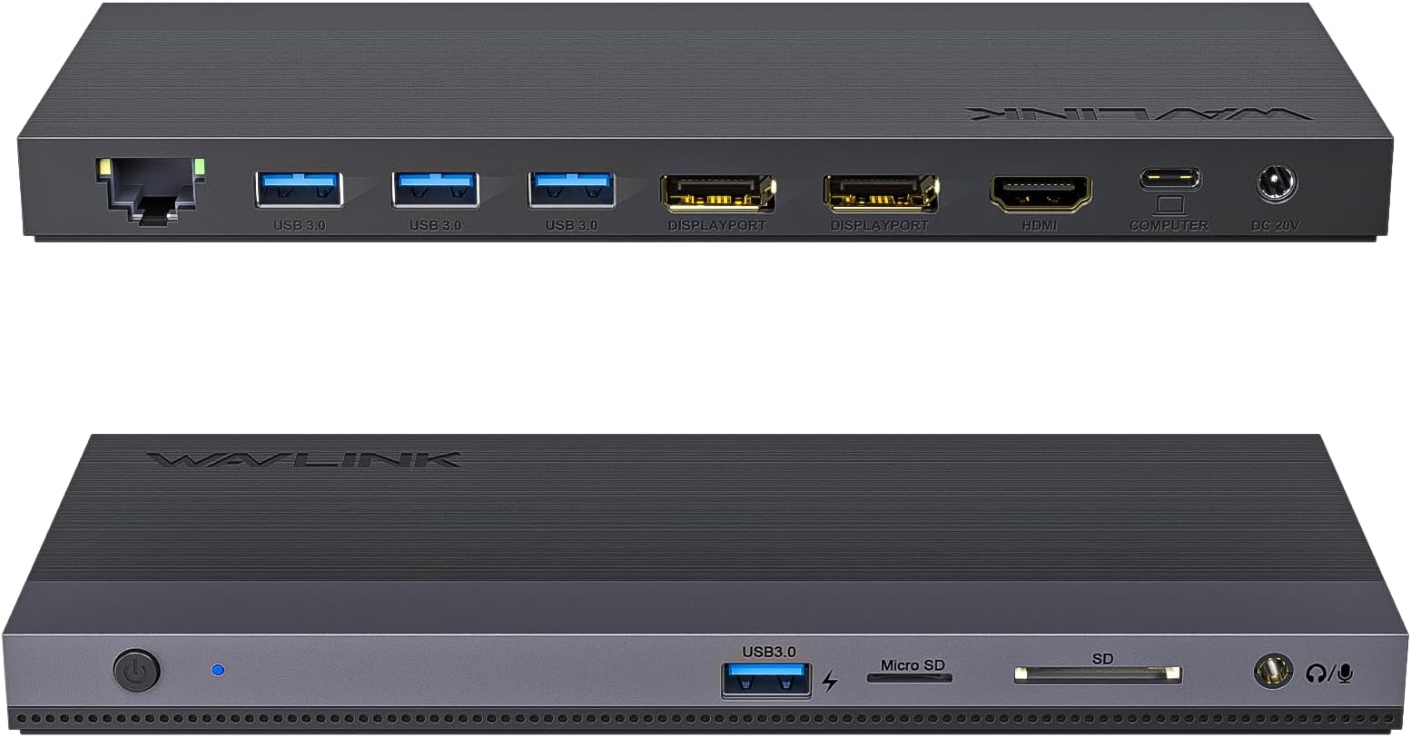 Fujitsu PR09 Port Replicator USB-C 2 x DP GigE 120 Watt USB 3.0 ...