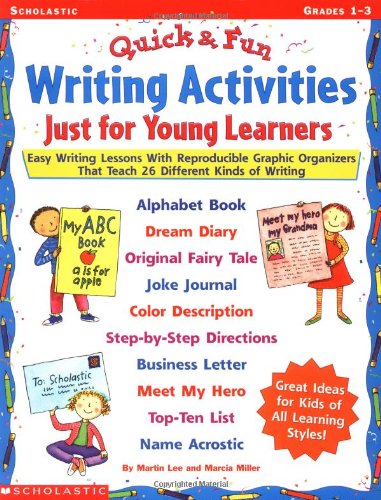 Quick-n-Fun Writing Activities Just for Young Learners: Easy Writing ...