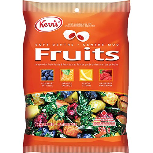 Amazon.com : Kerr's Deluxe Fruits Candies, Blueberry, Orange, Lemon ...