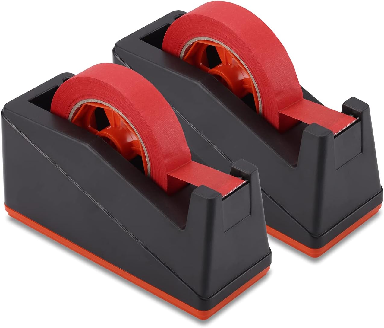 Amazon.com : Lichamp 2 Pack Desktop Tape Dispenser Holder with Large 3 ...