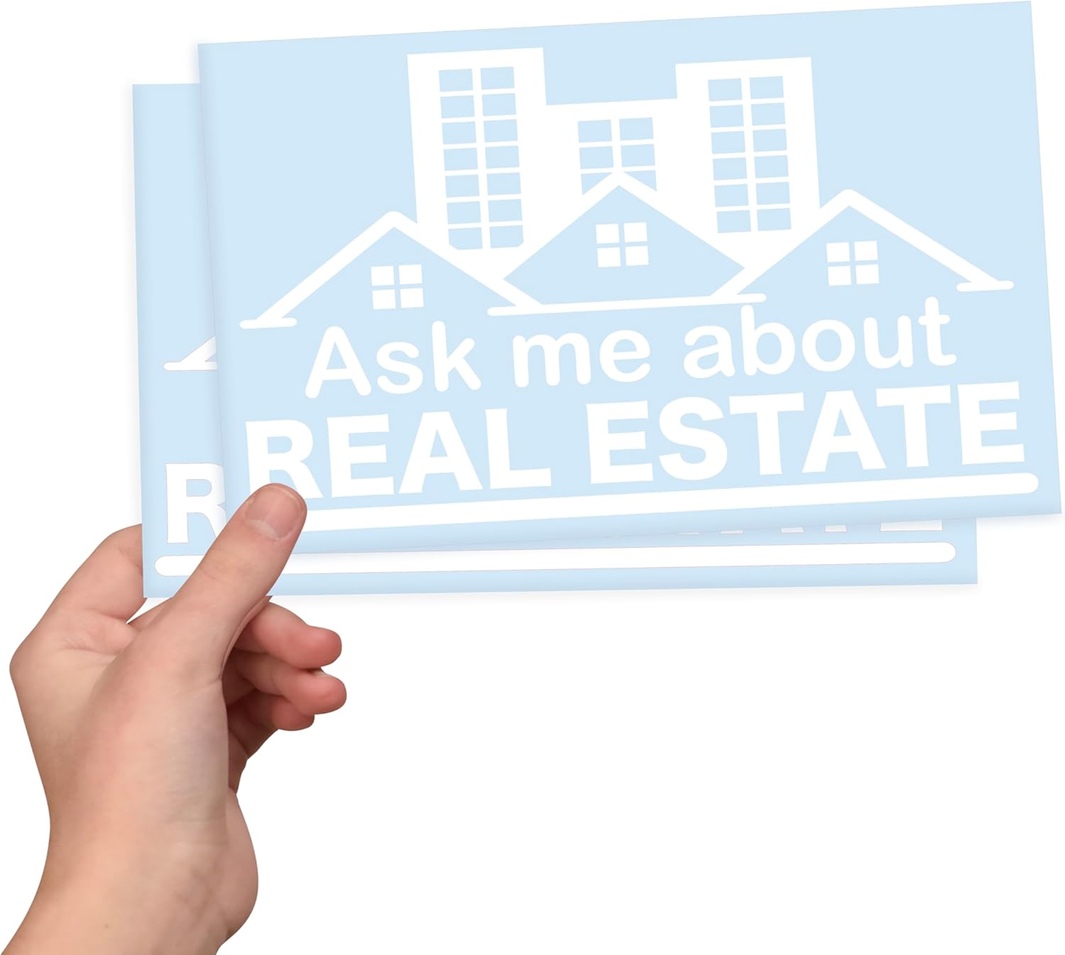 Amazon.com - Realtor Stickers Real Estate Decals - (2 Pack) Ask Me ...