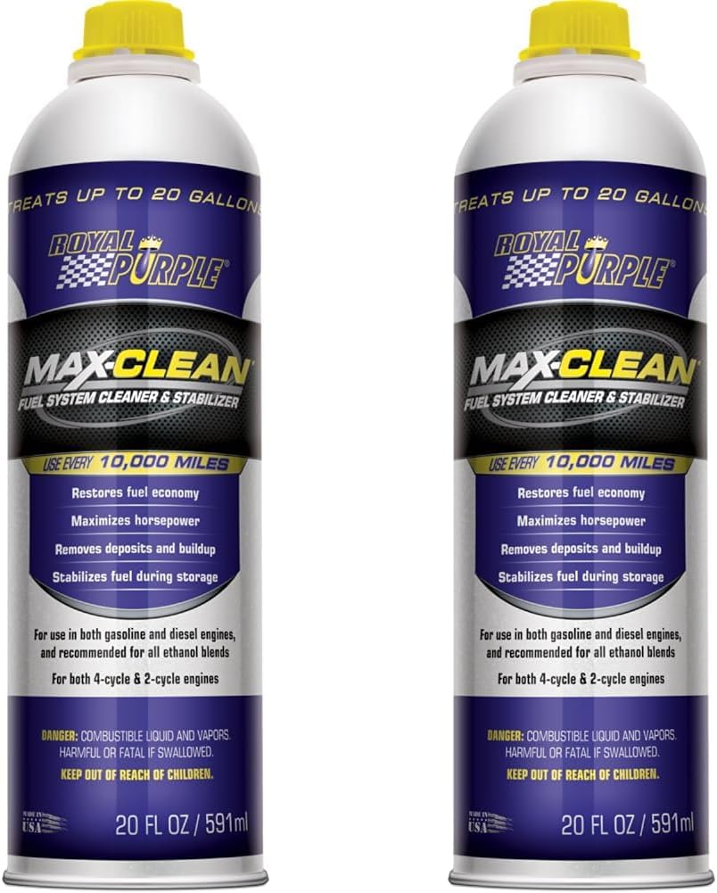 Amazon.com: Royal Purple Max-Clean Fuel System Cleaner and Stabilizer ...